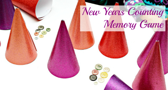 New Years Counting Memory Game - Pre-K Pages