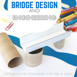 Building Bridges Engineering Activity - Pre-K Pages