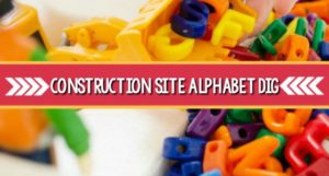 Construction Site Alphabet Dig Pre K Activity - Pre-K Pages