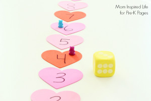 Valentine Counting Game For Preschool - Pre-K Pages