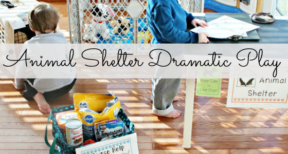 Animal Shelter Dramatic Play - Pre-K Pages