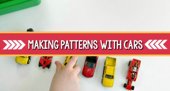 Making Patterns with Cars - Pre-K Pages