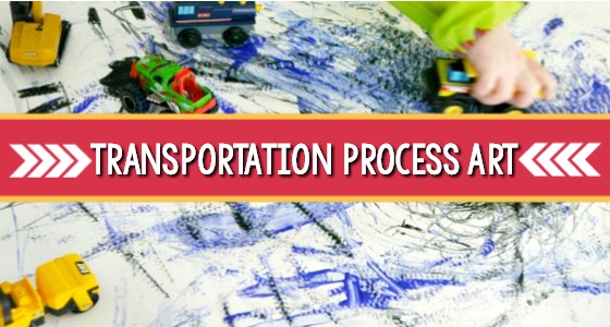 Transportation Process Art Activity For Preschool - Pre-K Pages