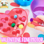 Valentine's Day Fine Motor Activity For Preschool - Pre-K Pages