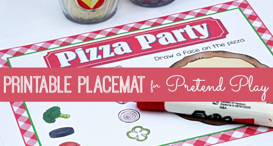 Pizza Party Placemats
