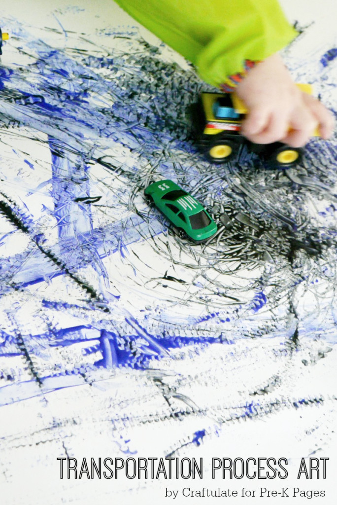 Transportation Process Art Activity For Preschool - Pre-K Pages