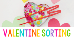 Valentine Color Sorting Activity - Pre-K Pages