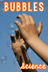 Natural Bubble Science Experiment for Preschoolers - Pre-K Pages