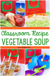 Growing Vegetable Soup Cooking Activity - Pre-K Pages