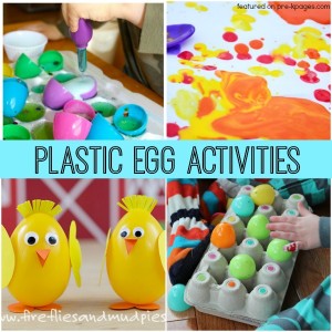 Preschool Easter Activities using Plastic Eggs - Pre-K Pages