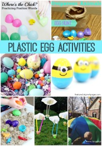 Preschool Easter Activities using Plastic Eggs - Pre-K Pages