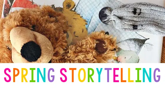 Retelling a Spring Story with Puppets - Pre-K Pages