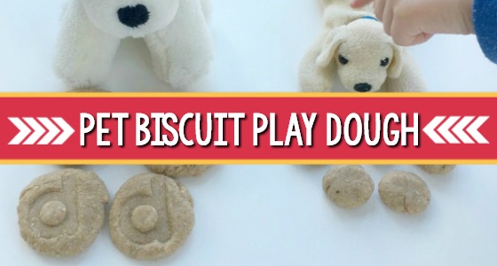 Dog Play Dough Biscuit Activity - Pre-K Pages