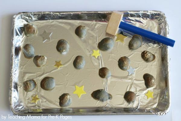 How To Make Moon Rocks Activity For Preschoolers