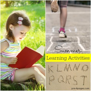 Summer Learning Activities for Preschool - Pre-K Pages