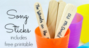 Song Sticks: Building Skills in Transitions - Pre-K Pages