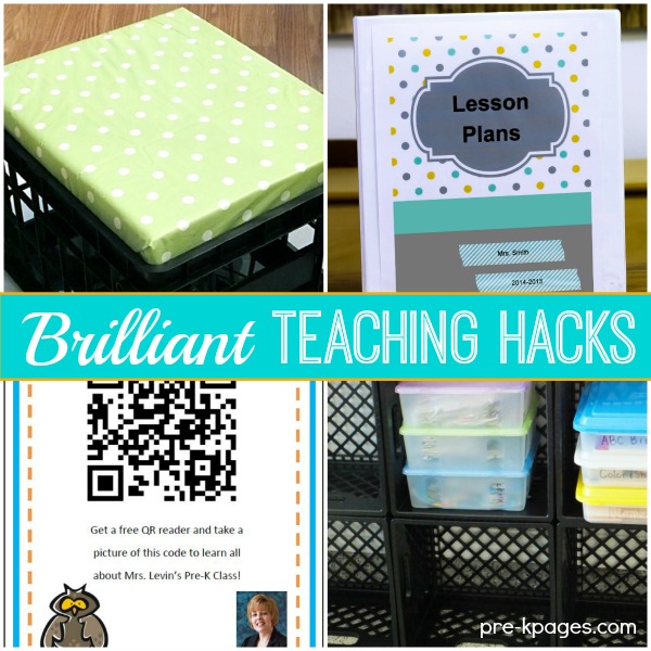 40+ Brilliant Teaching Hacks - Pre-K Pages