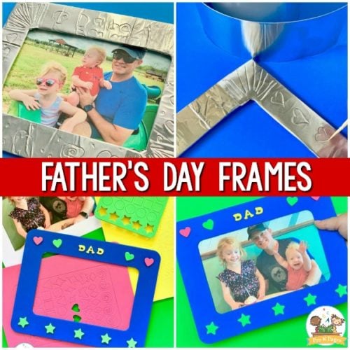Father's Day Frames Preschoolers Can Make - Pre-K Pages