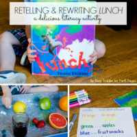 Lunch: Retelling and Rewriting - Pre-K Pages