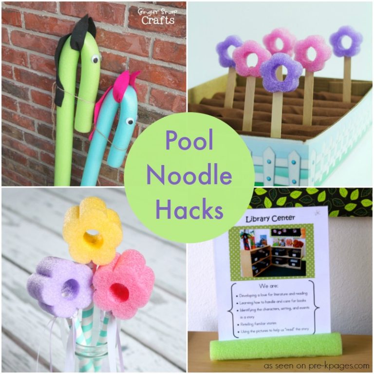20+ Ideas for Pool Noodles - Pre-K Pages