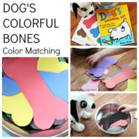 Dog's Colorful Day: Color Matching - Pre-K Pages