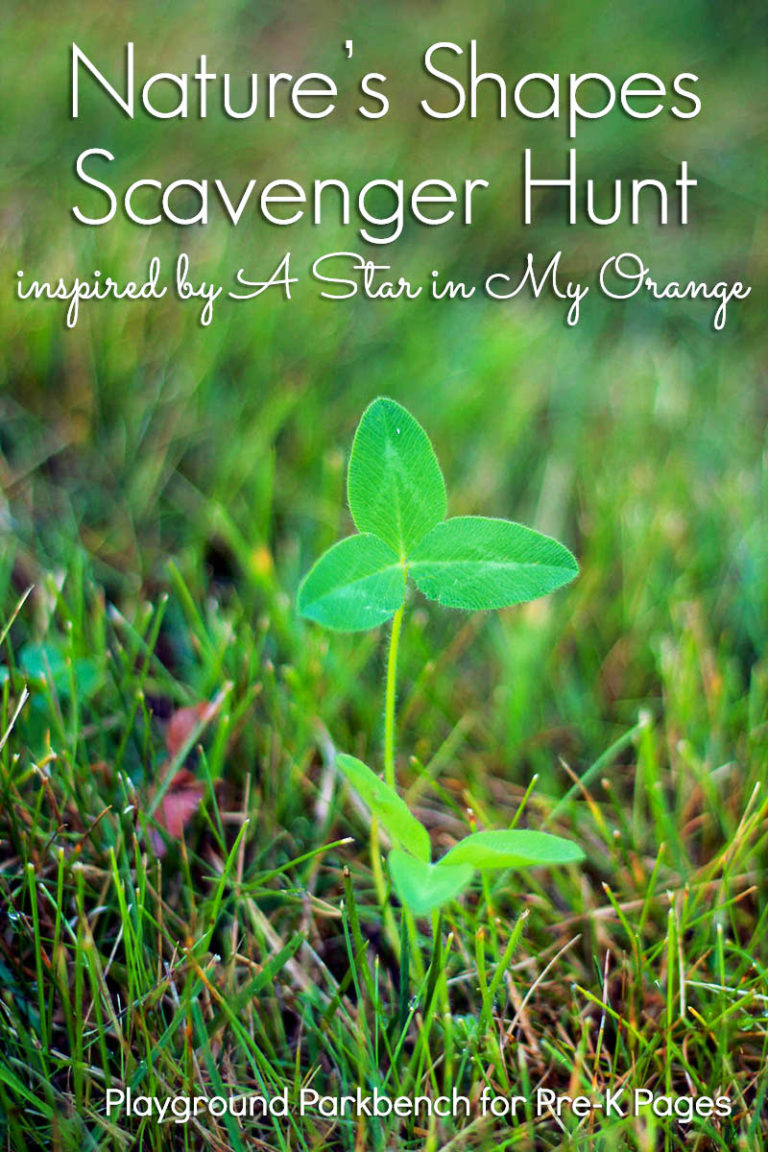 Nature Shape Scavenger Hunt - Pre-K Pages
