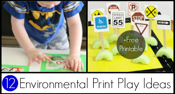 12 Environmental Print Activities - Pre-K Pages