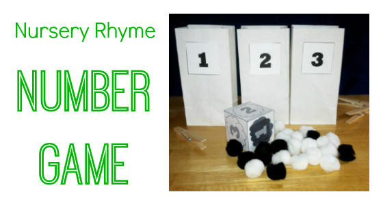 Nursery Rhyme Number Game - Pre-K Pages