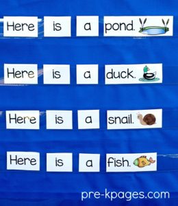 Pond Theme Activities - Pre-K Pages