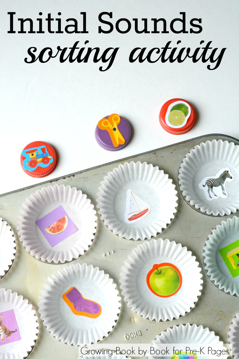 Initial Sounds Sorting Game - Pre-K Pages