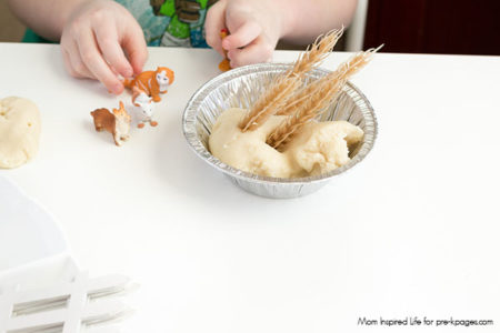 Little Red Hen Play Dough Activity - Pre-K Pages