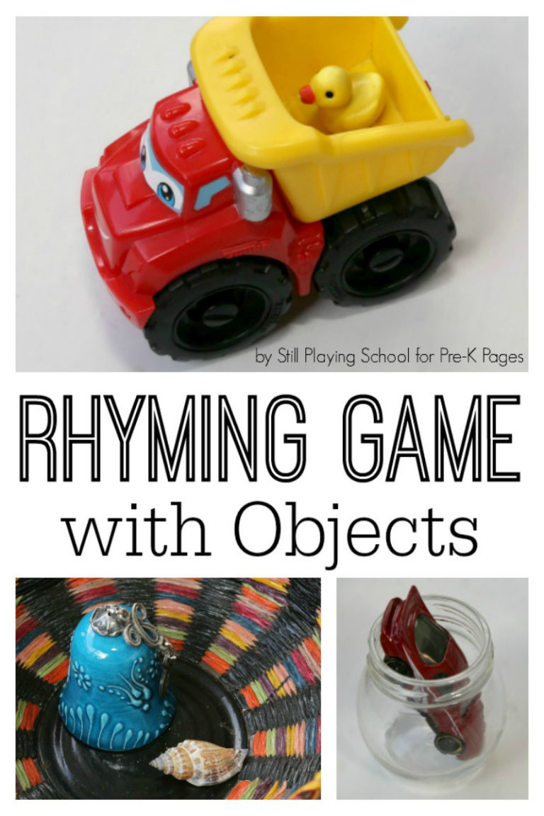 Words That Rhyme With: A Fun Preschool Game