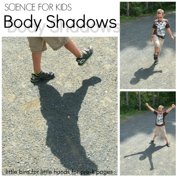 Science for Kids: Body Shadows - Pre-K Pages