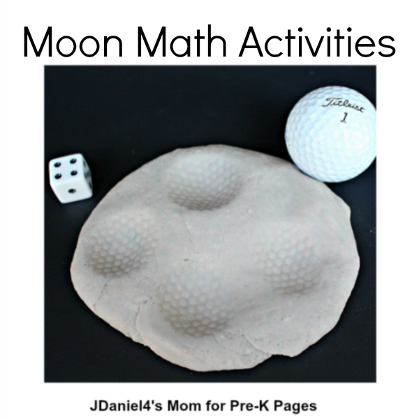 Moon Math Activities for Preschoolers - Pre-K Pages