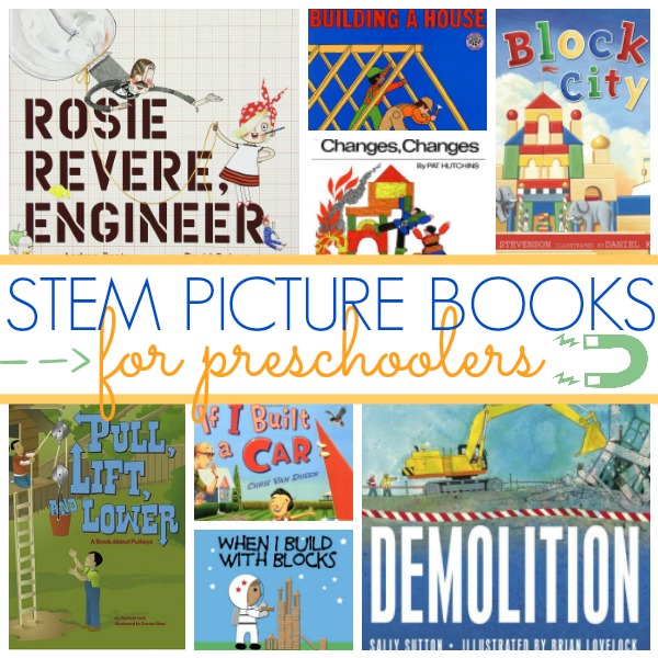10+ STEM Picture Books For Preschoolers