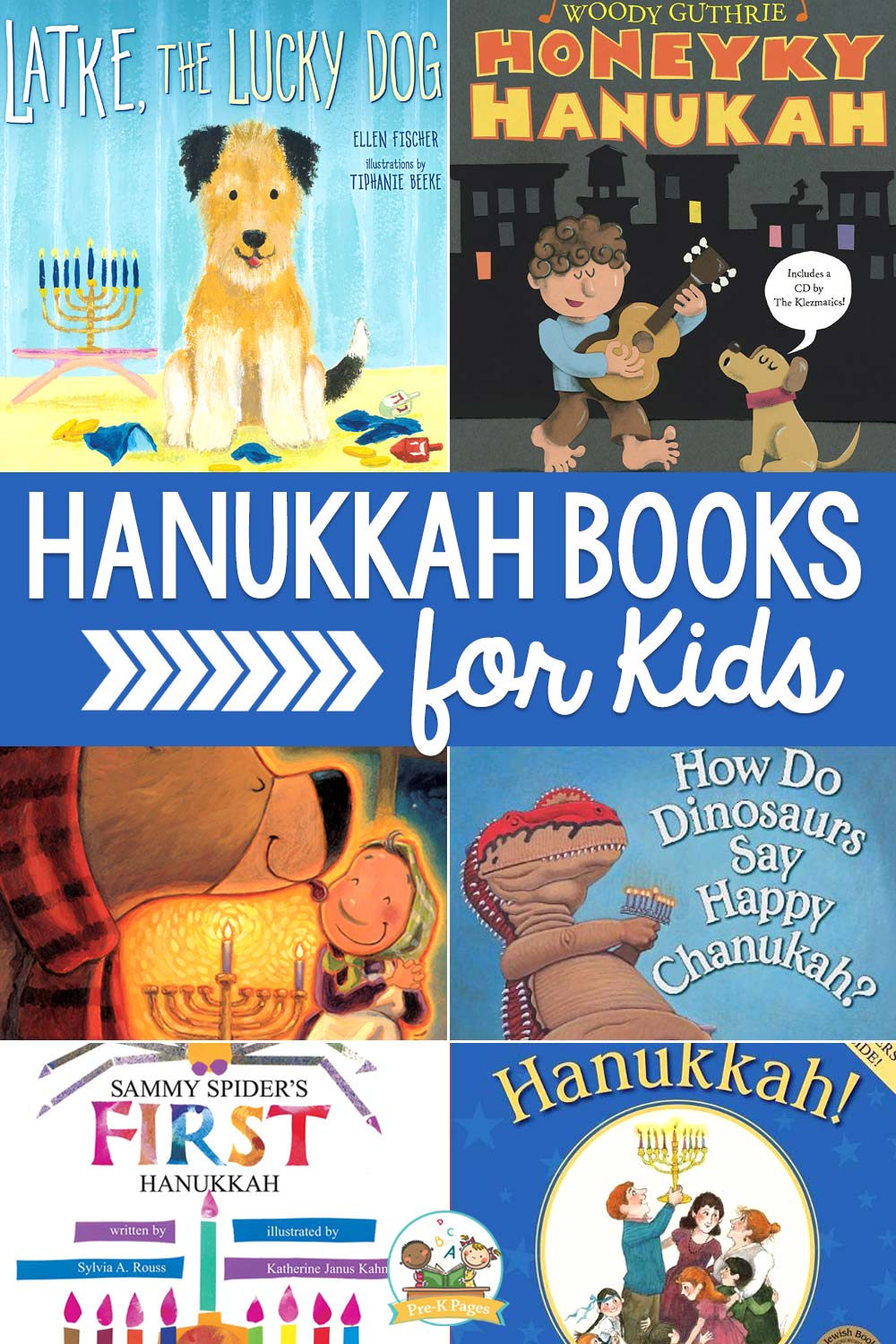 Hanukkah Books for Preschoolers - Pre-K Pages