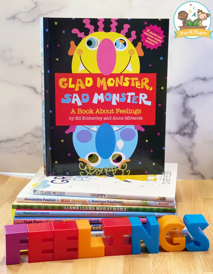 40+ Books about Emotions and Feelings for Preschool and Pre-K - Pre-K Pages
