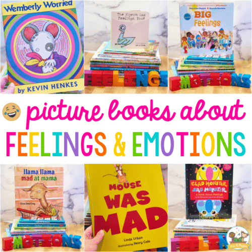 40+ Books about Emotions and Feelings for Preschool and Pre-K - Pre-K Pages