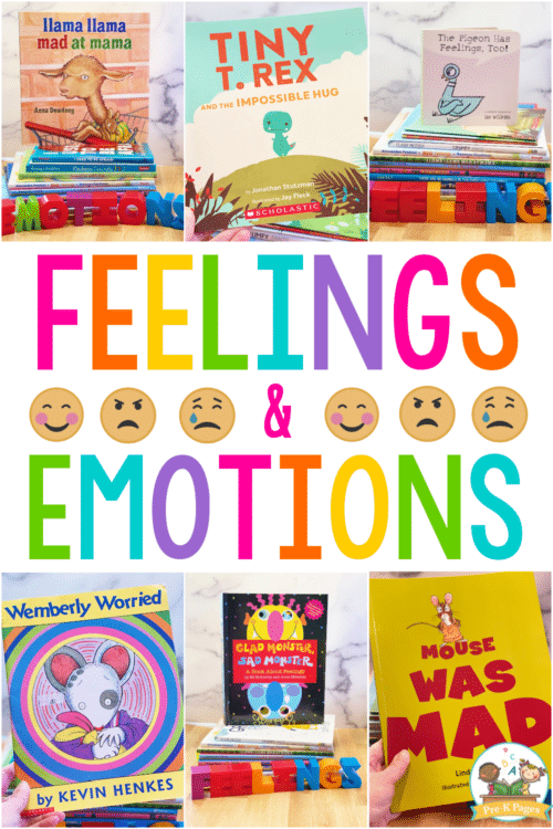 40+ Books about Emotions and Feelings for Preschool and Pre-K - Pre-K Pages