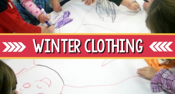 The Jacket I Wear in the Snow: Winter Drawing Activity - Pre-K Pages