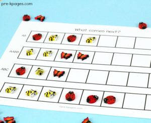 Mini Eraser Math Activities for Preschool - Pre-K Pages