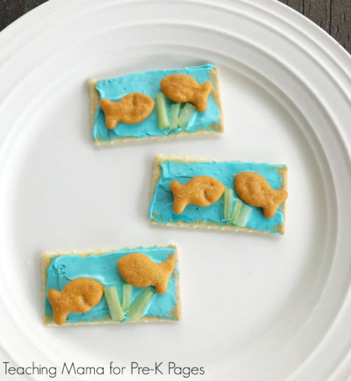 Pond Theme Snack Activity - Pre-K Pages
