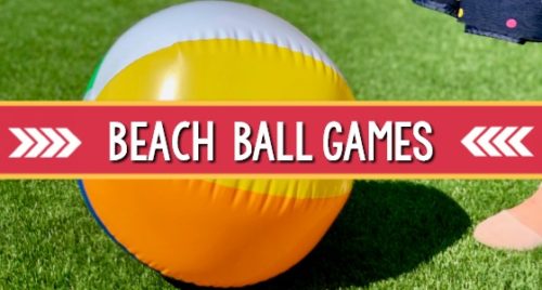 Gross Motor Beach Ball Game - Pre-K Pages