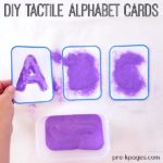 DIY Tactile Alphabet Cards Printable - Pre-K Pages