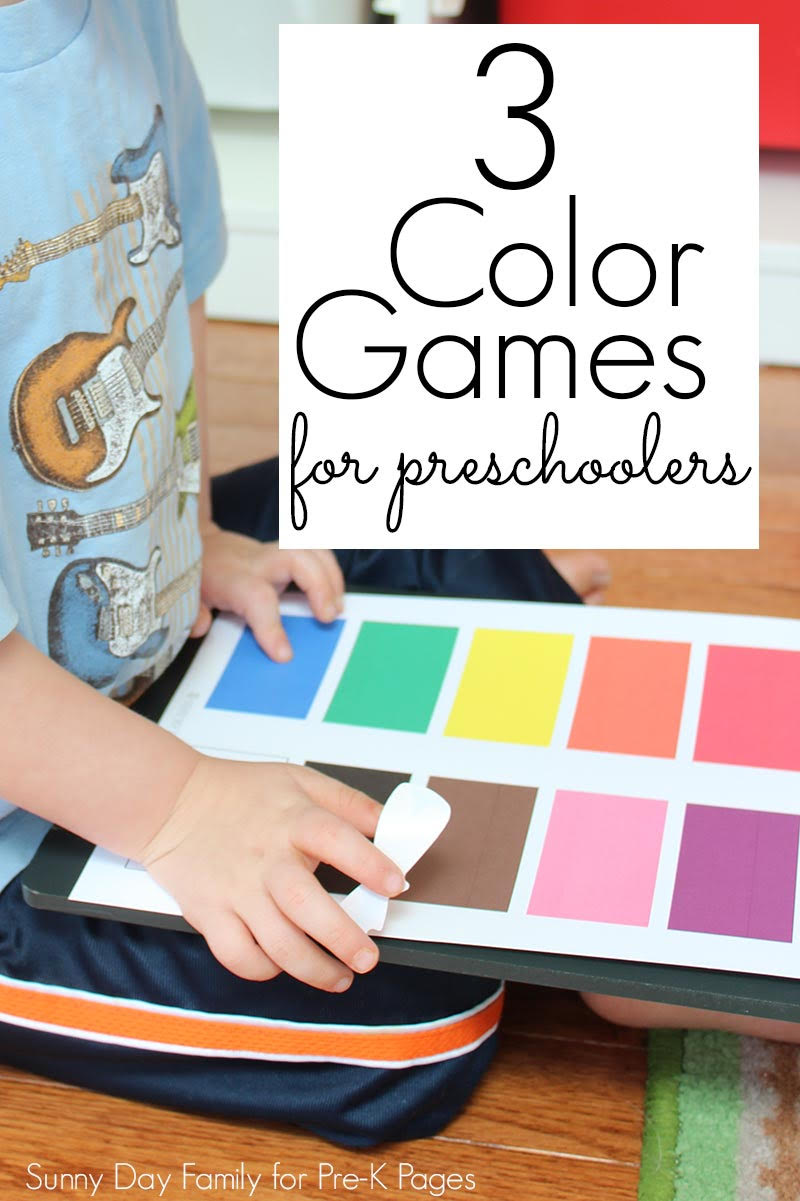 3 Fun Colors Games For Preschoolers Pre K Pages 3 Fun Colors Games For Preschoolers Pre K Pages