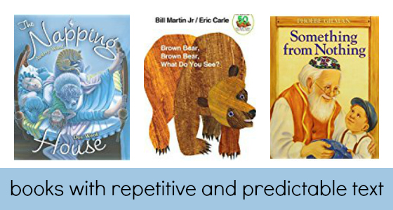 Books with Repetitive, Predictable Text - Pre-K Pages