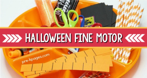 Halloween Fine Motor Activities for Preschool - Pre-K Pages
