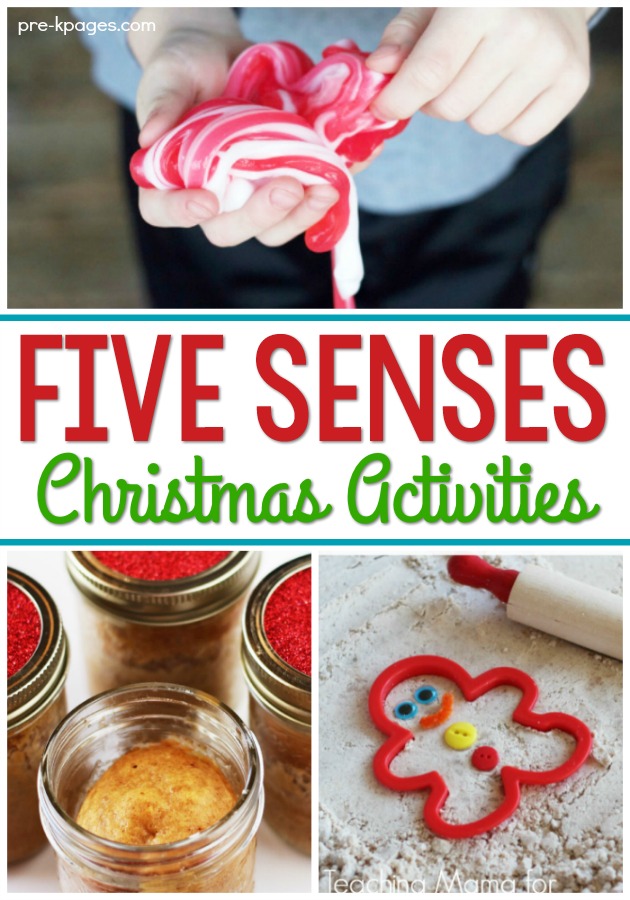 Five Senses Activities for Christmas - Pre-K Pages