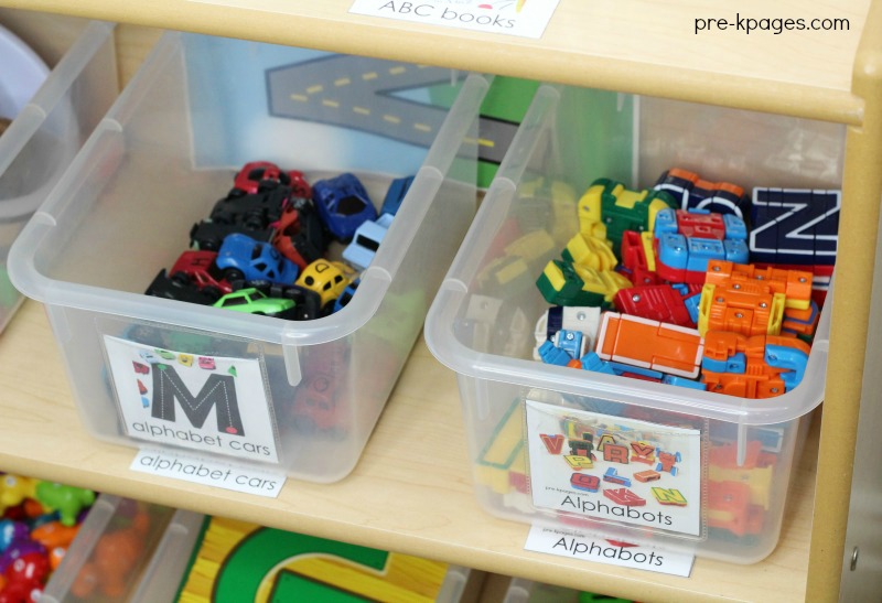 How to Set Up Your Preschool Alphabet Literacy Center