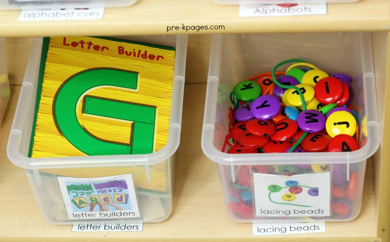 How to Set Up Your Preschool Alphabet Literacy Center